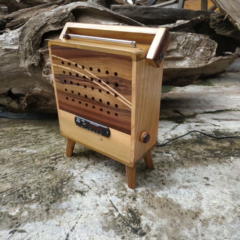 Jual radio kayu digital | Shopee Indonesia