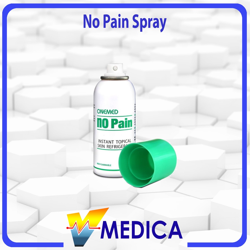 Jual No Pain Spray Onemed / Skin Refrigerant / Semprotan Pereda Nyeri ...
