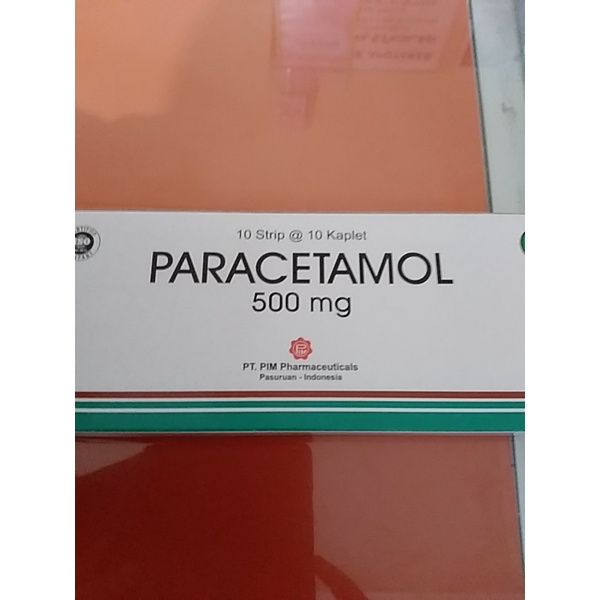 Jual Paracetamol tablet 500mg (harga per box) | Shopee Indonesia