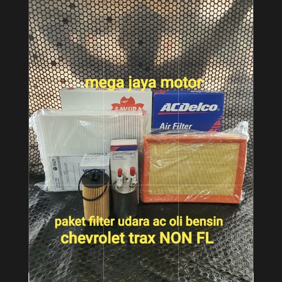 Jual Paket filter udara ac oli bensin chevrolet trax NON FL | Shopee ...
