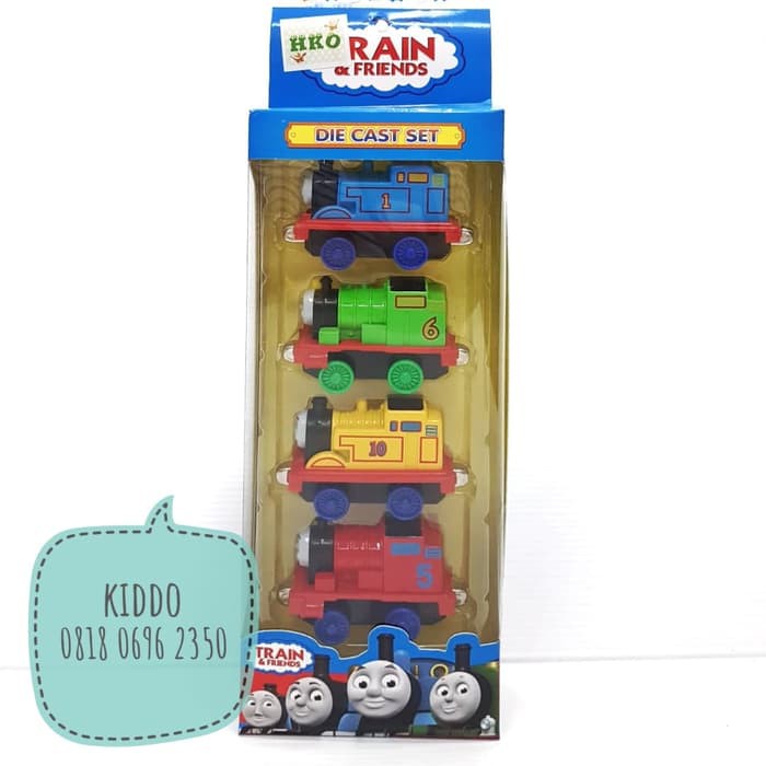 Jual Thomas and Friends - die cast set isi 4 | Shopee Indonesia