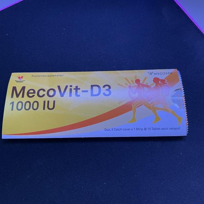 Jual Mecovit D3 1000 IU 1 lembar | Shopee Indonesia