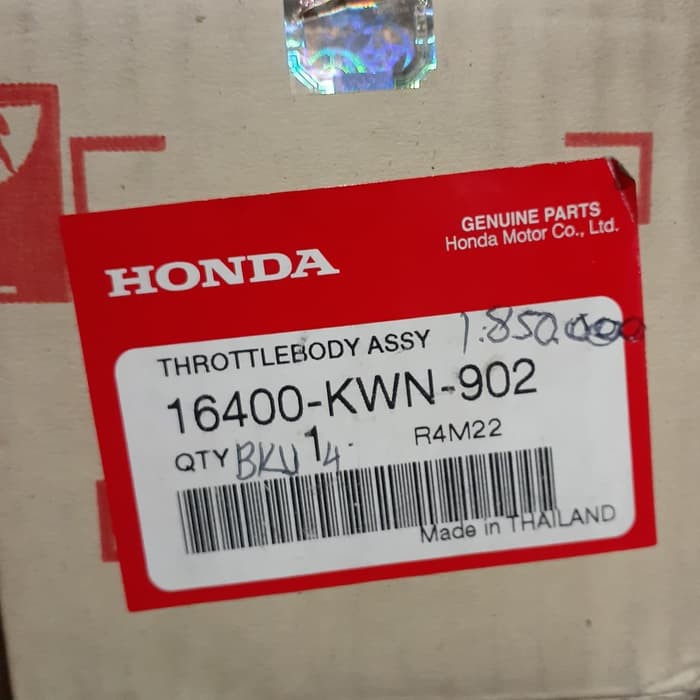 Jual THROTTLEBODY ASSY PCX VARIO 150 ASLI IMPORT 16400-KWN-902 | Shopee ...