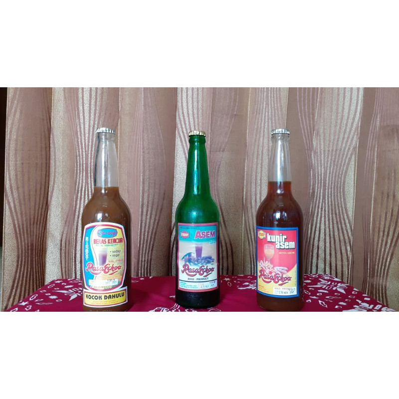 Jual Jamu botol beras kencur, Asem, Kunir asem, Sirup atau Stroop ...