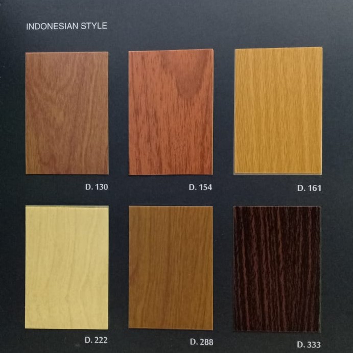 Jual DECON SHEET URAT KAYU PVC SHEET WOODGRAIN PVC SHEET SERAT KAYU CS ...