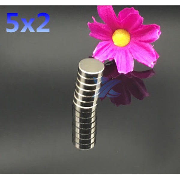 Jual MAGNET NEODYMIUM SUPER KUAT 5x2 MM | Shopee Indonesia