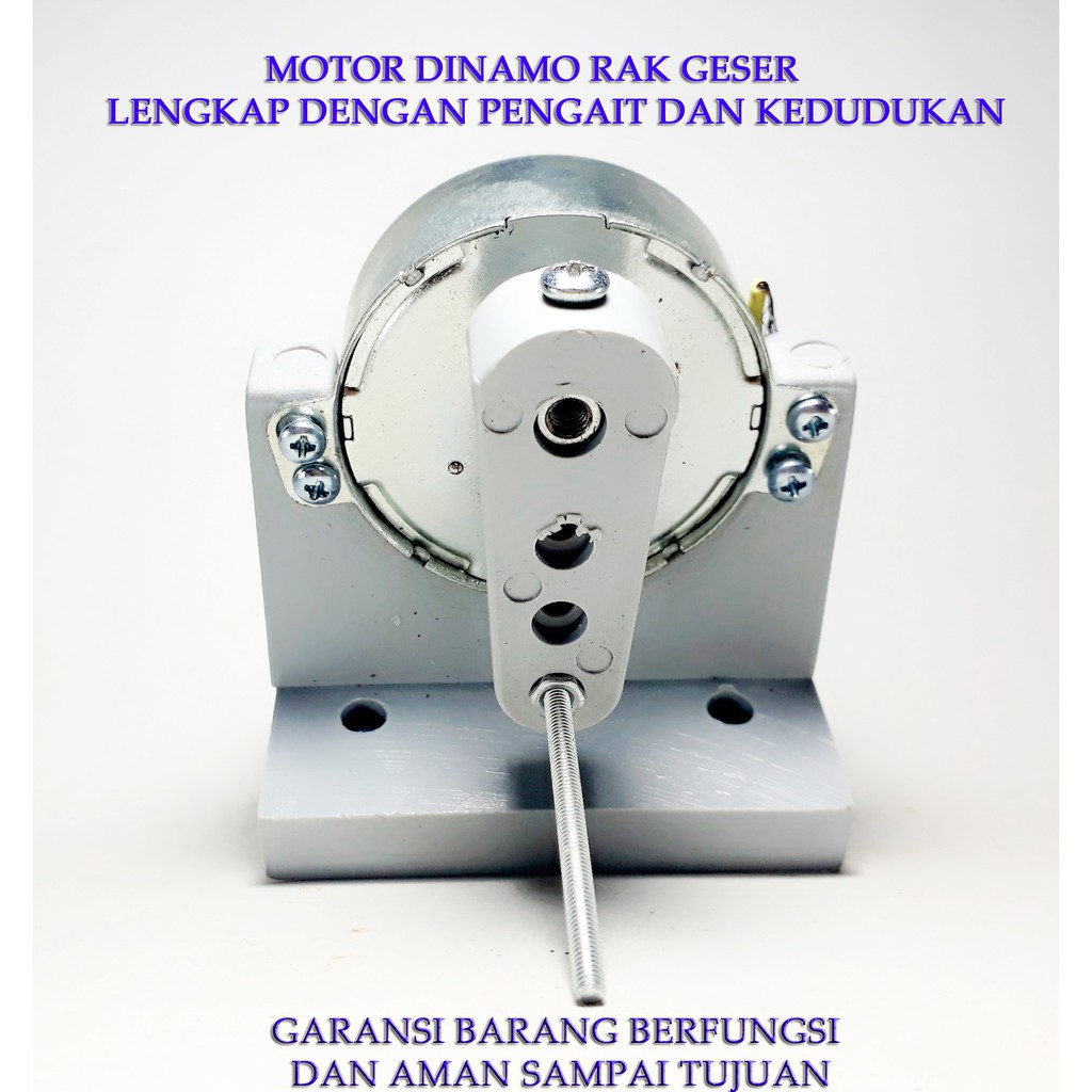 Jual Motor Dinamo Pemutar Rak Geser mesin tetas telur rak geser ...