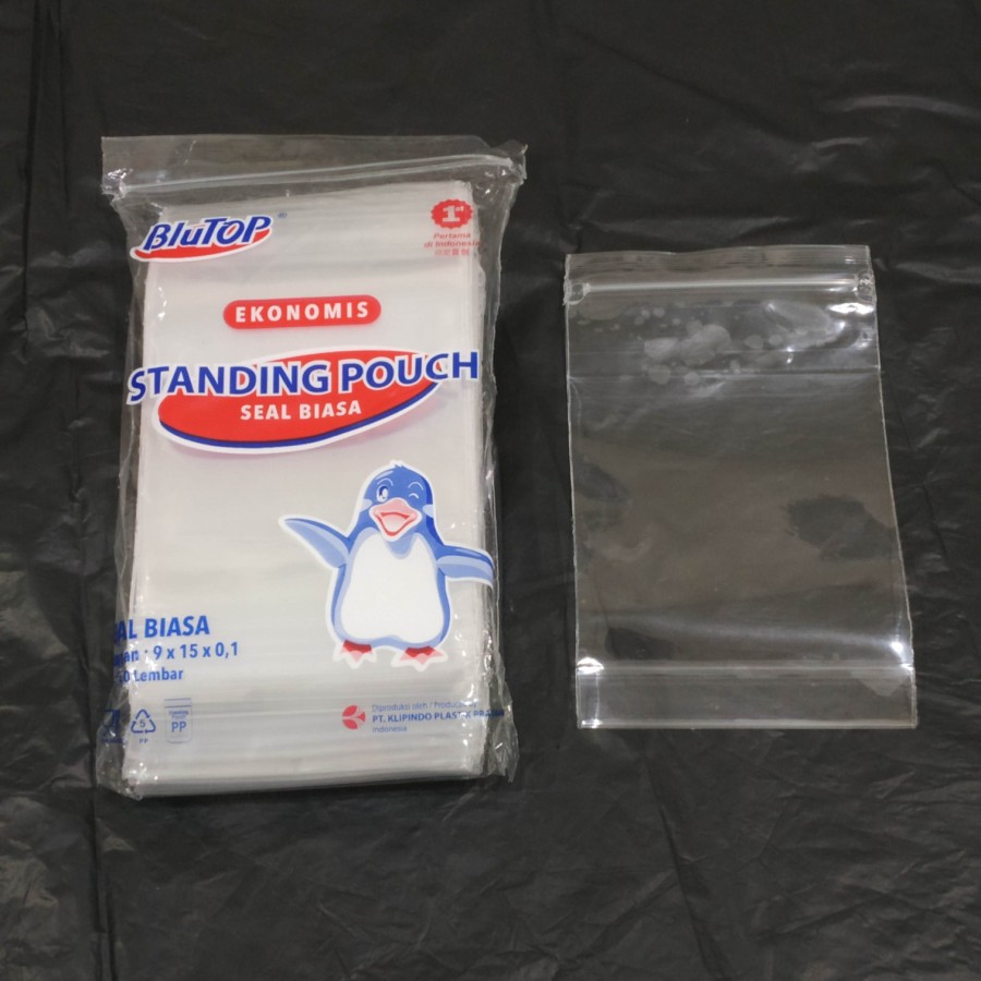 Jual standing pouch 9x15 seal kecil-plastik klip berdiri-plastik ...