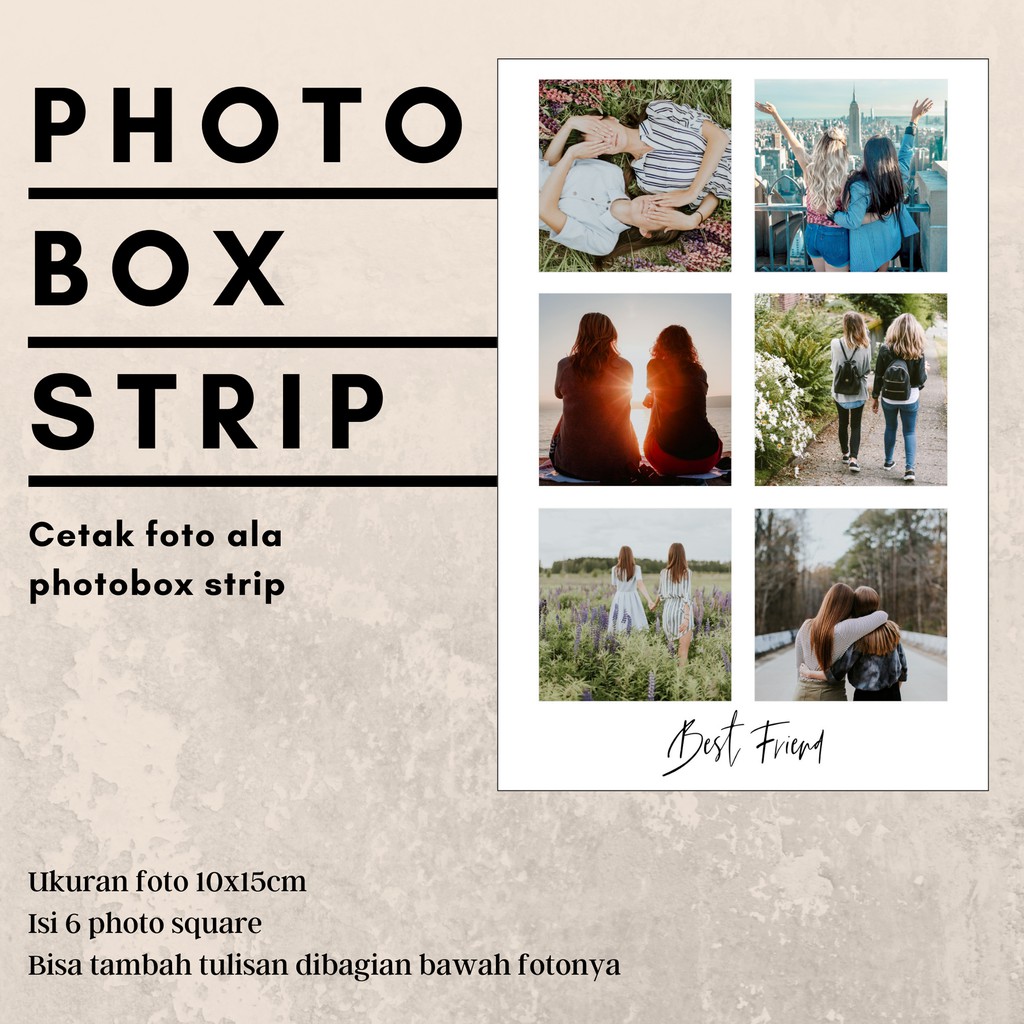 Jual Cetak foto ala PHOTOBOX STRIP | Shopee Indonesia