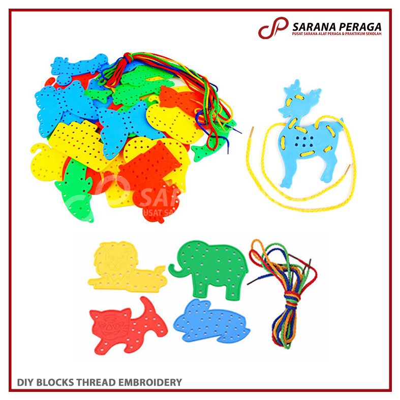 Jual SaranaPeraga - HC061 / HC033 DIY Blocks Meronce Geometri / Meronce ...