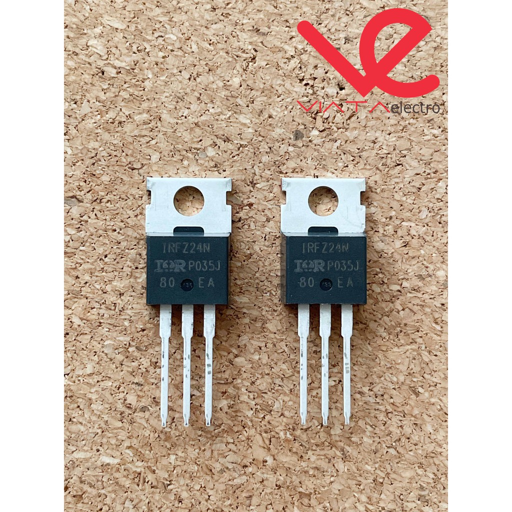Jual IRFZ24 ORIGINAL MOSFET IRFZ24N IRFZ 24N ASLI ORI FET ups | Shopee ...
