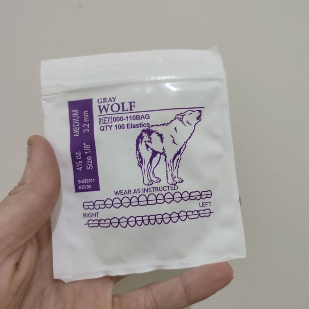 Jual Karet Elastic American Orthodontics Wolf Medium per pcs | Shopee ...