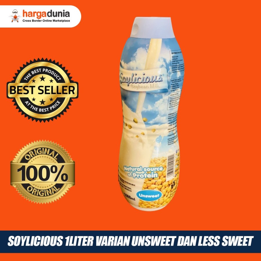 Jual Soylicious Susu Kacang Kedelai 1L Soybean Milk Bebas Laktosa ... Jual Soylicious Susu Kacang Kedelai 1L Soybean Milk Bebas Laktosa ...