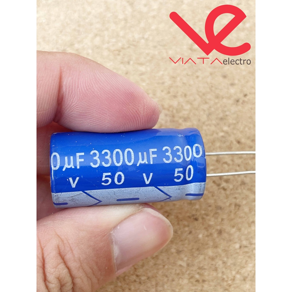 Jual KAPASITOR ELCO 3300UF 50V (1 BUAH) KAPASITOR CAPACITOR ELKO KAPASITOR 3300 UF 50 V ups ...
