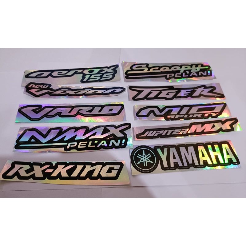 Jual Sticker Hologram Sticker Motor Variasi PELAN Dan Variasi Motor ...