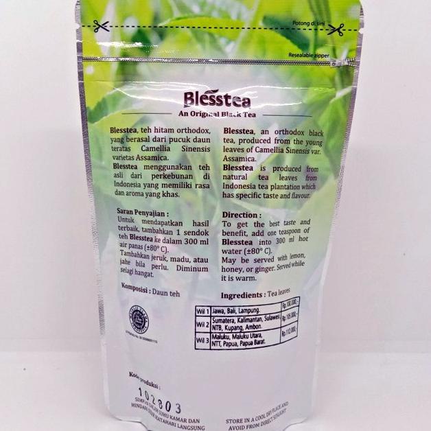 Jual Teh Hitam Blesstea Murah Bubuk Herbal Kesehatan Orthodox Original ...
