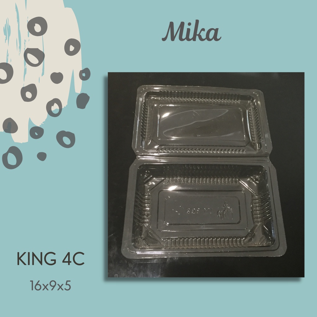 Jual Mika CX 4C 16x9x5cm / Mika Kue / Mika Jajanan Pasar | Shopee Indonesia