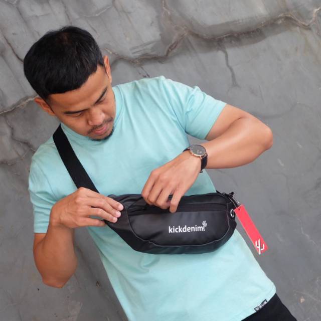 Jual Tas Kick Denim Original | Shopee Indonesia