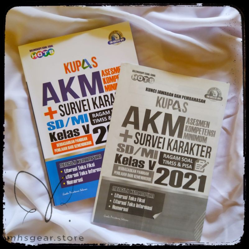 Jual Buku AKM (Asesmen Kompetensi Minimum) untuk kelas 5 SD/MI original ...