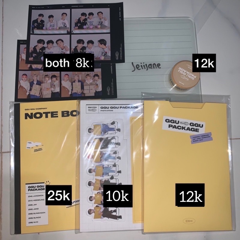 Jual [baca deskripsi] ENHYPEN 2022 GGU GGU PACKAGE (SHARING) | jungwon ...