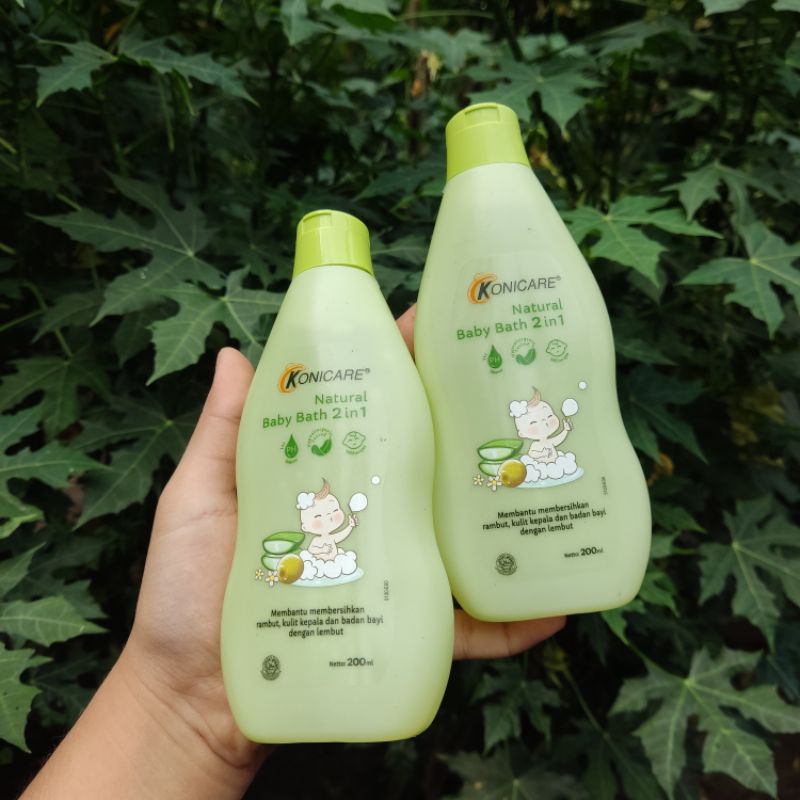 Jual Konicare Natural Baby Bath 2 in 1 200ml | Shopee Indonesia