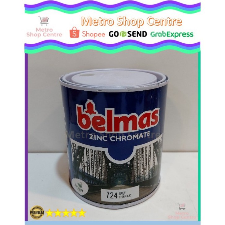 Jual Avian Brands - Belmas Zinc Chromate Cat Dasar (Meni) 1 Kg Grey ...