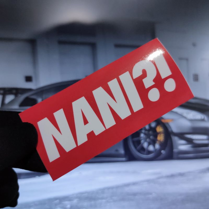 Jual STICKER NANI JEPANG/STIKER ANIME NANIII | Shopee Indonesia