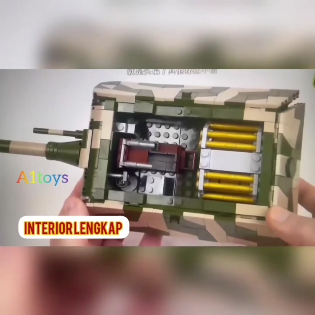 Jual Mainan Bricks WW2 Tank MAUS miniatur tank mainan tank | Shopee ...