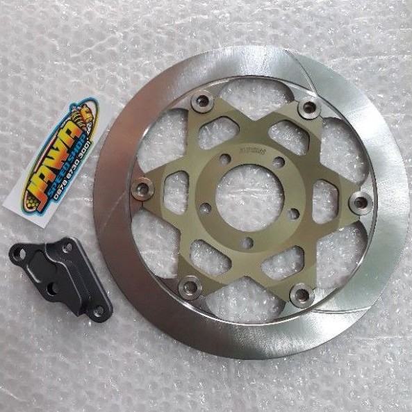 Jual Disc cakram piringan sunstar uk 275 plus braket ninja shok standar ...