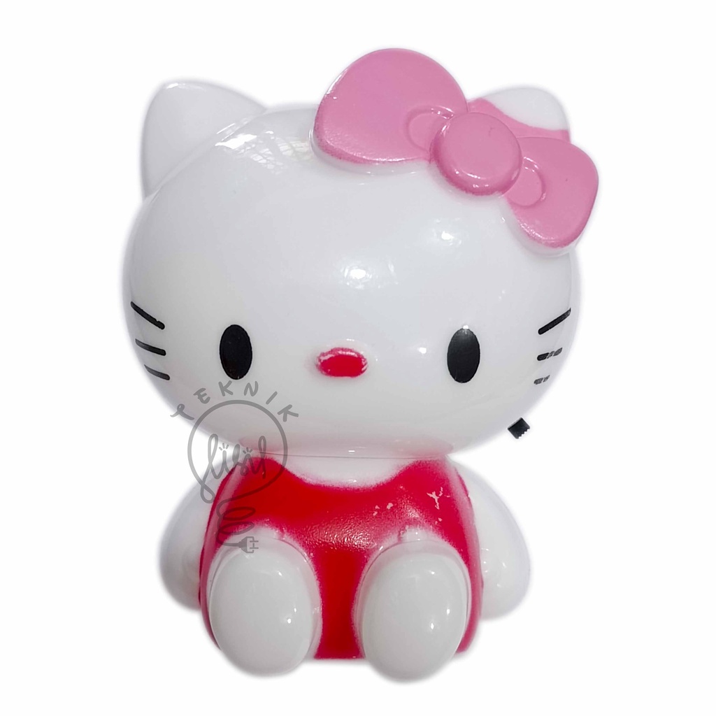 Jual LAMPU TIDUR LED LUCU HELLO KITTY CUTE UNIK IMUT HEMAT DAYA 1 WATT ...
