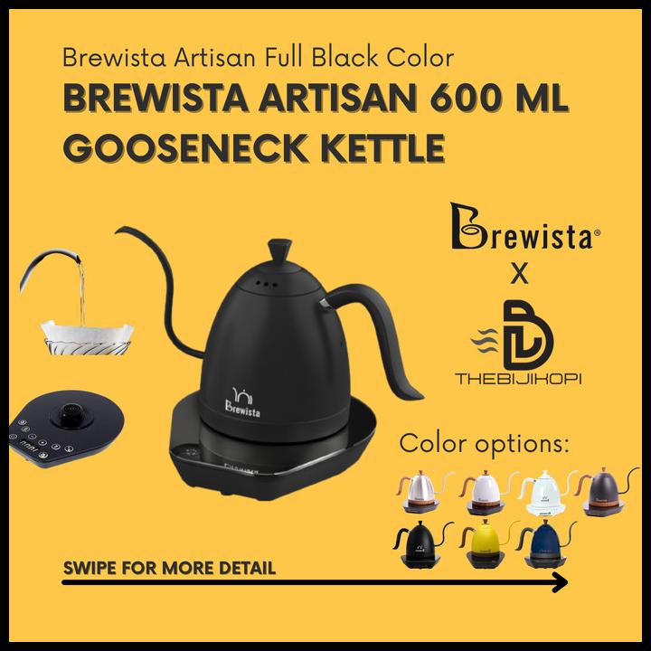 Jual Brewista Artisan Gooseneck Kettle Teko Leher Angsa 600 Ml Full ...