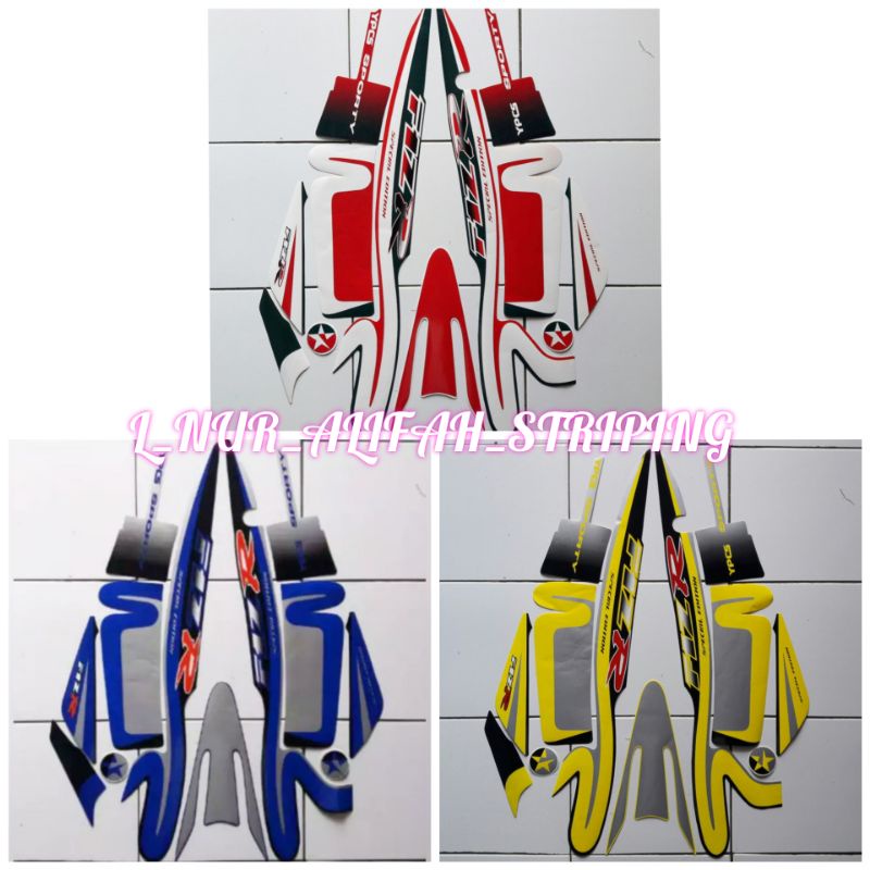 Jual STIKER STRIPING LIS LES POLET BODY MOTOR YAMAHA FIZR F1Z R CALTEX ...