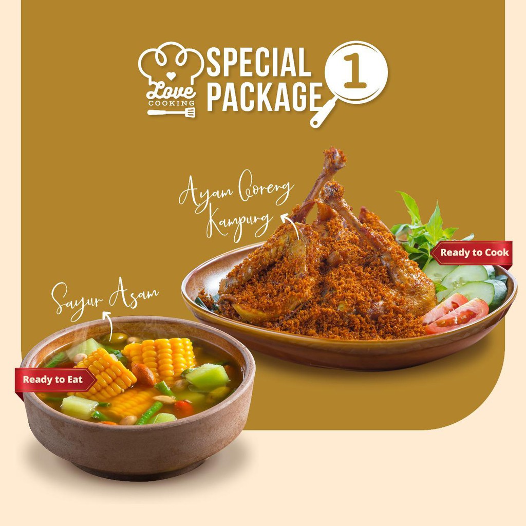 Jual Munik Resto's Special Package 1 (Sayur Asam + Ayam Goreng Kampung ...