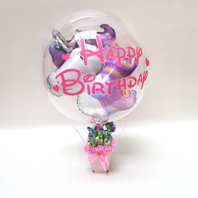 Jual Balon Buket / Balon Box/ Balon Bening/ Balon Snack / Balon ultah ...