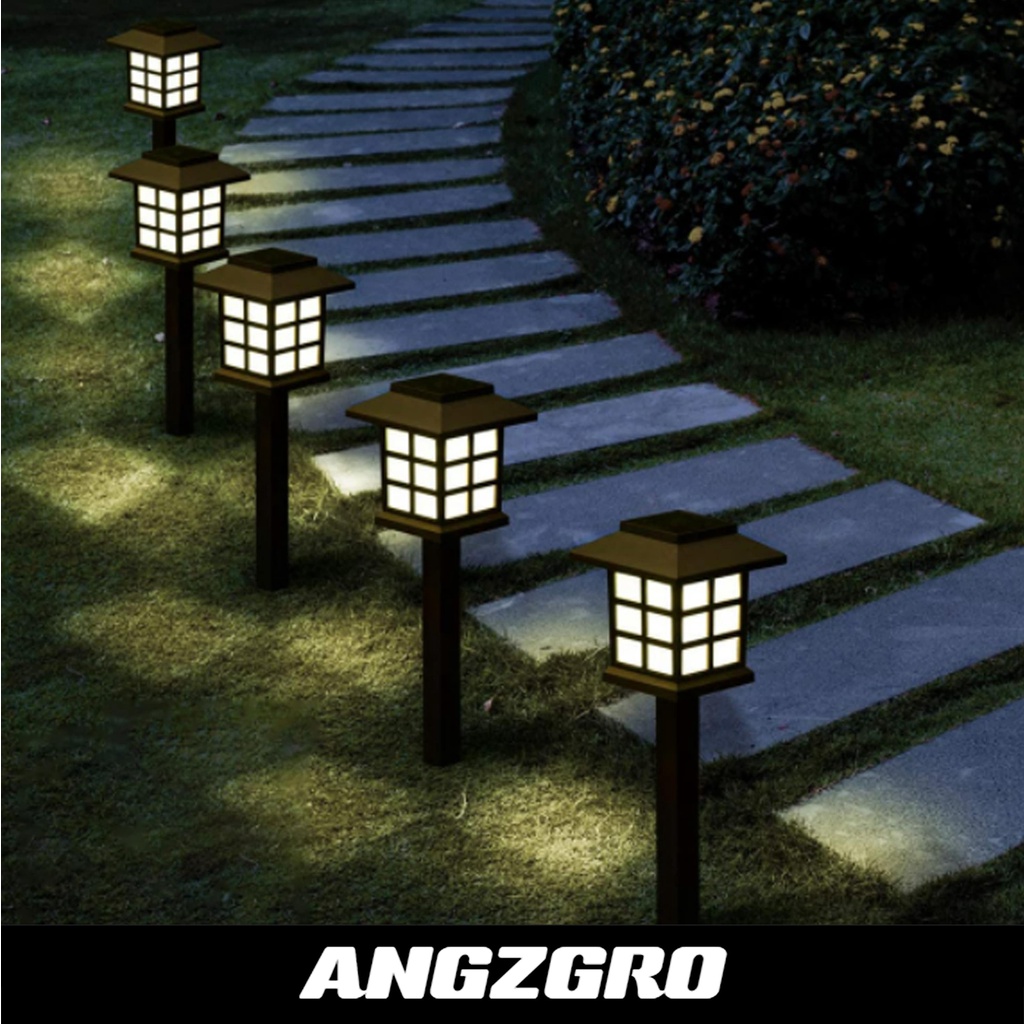 Jual Lampu Taman Tancap Taff LED Energi Solar Panel Lampu Taman Hias ...