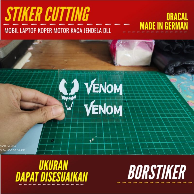 Jual STIKER VENOM 5 | STICKER CUTTING BAHAN ORACAL CUSTOM LOGO DLL ...