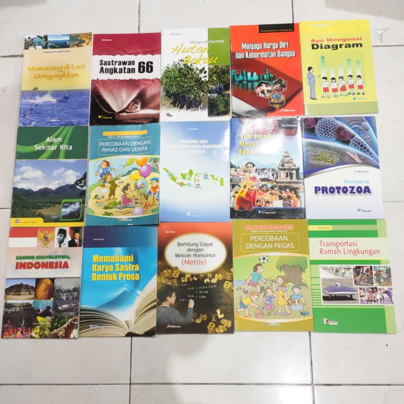 Jual BUKU PENGETAHUAN / ENSIKLOPEDI / PERPUS / SAIND SD SMP SMA / ALAM ...