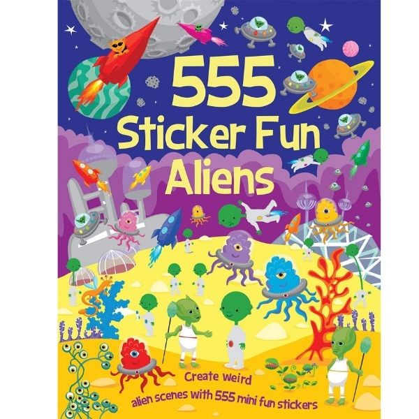 Jual Imagine That - 555 Sticker Fun : 555 Aliens | Shopee Indonesia