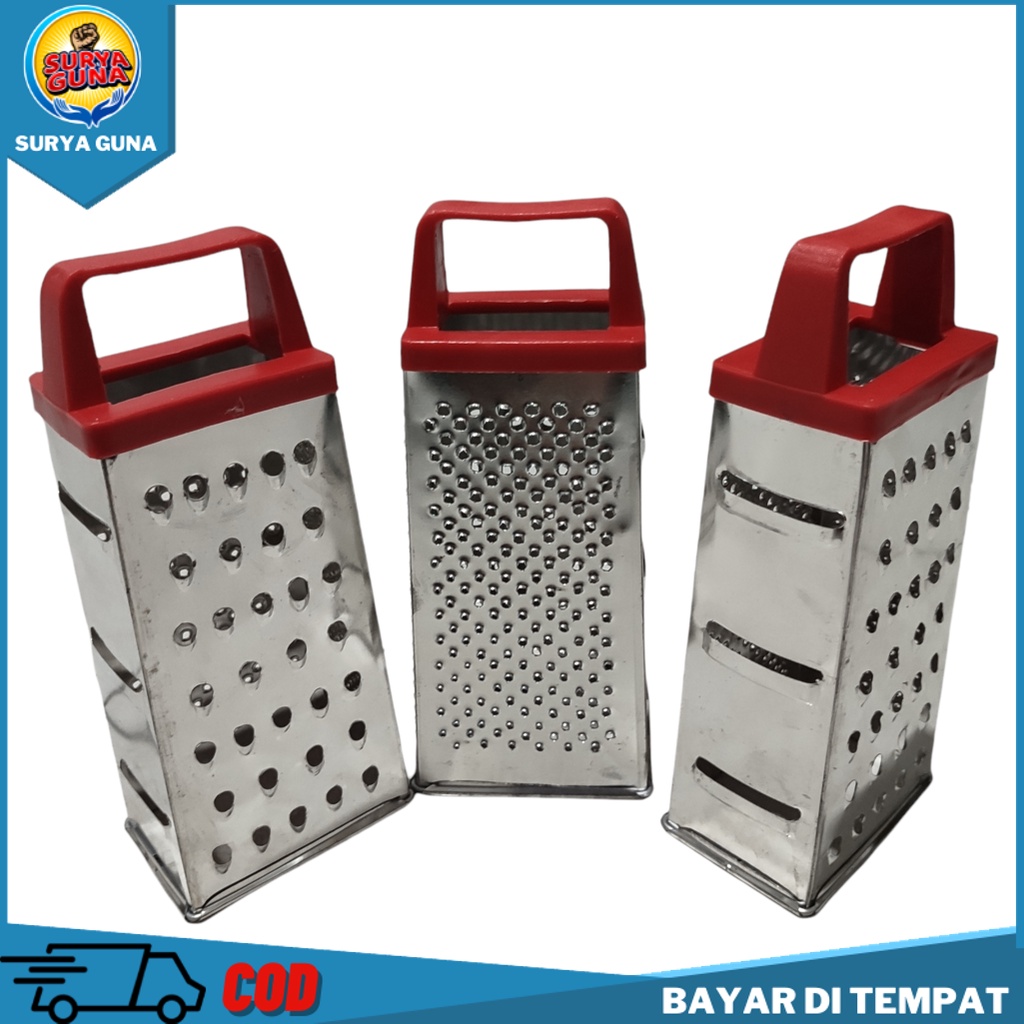 Jual jual parut manual 4in1 parut menara stainless parutan multifungsi ...