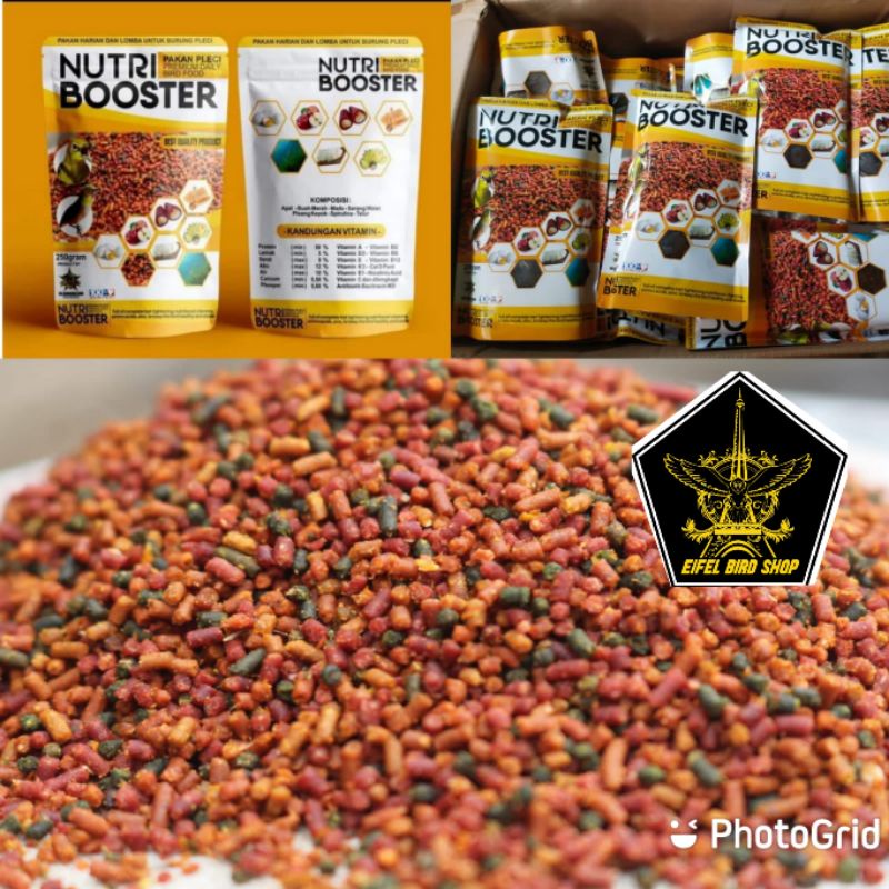 Jual NUTRI BOOSTER 250 GRAM pakan pleci dorodod edan nutribooster pleci ...