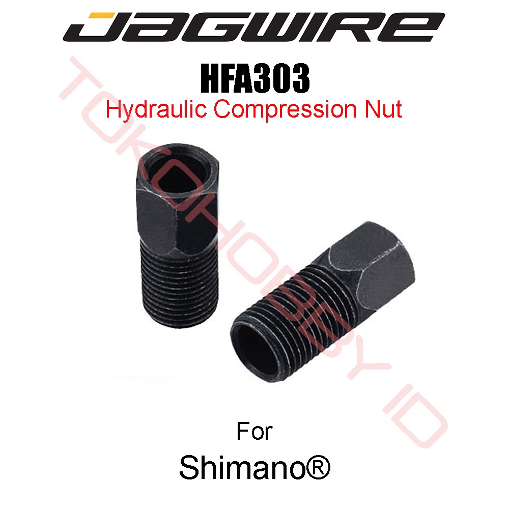 Jual JAGWIRE HFA303 Baut Konektor Kabel Selang Rem Hidrolik SHIMAN0 Hydraulic Olive Pressing ...