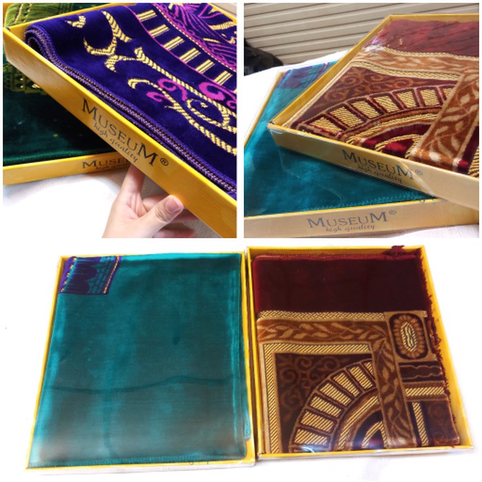 Jual Sajadah Turki Turkey Museum Box Tebal Murah Super oleholeh haji ...