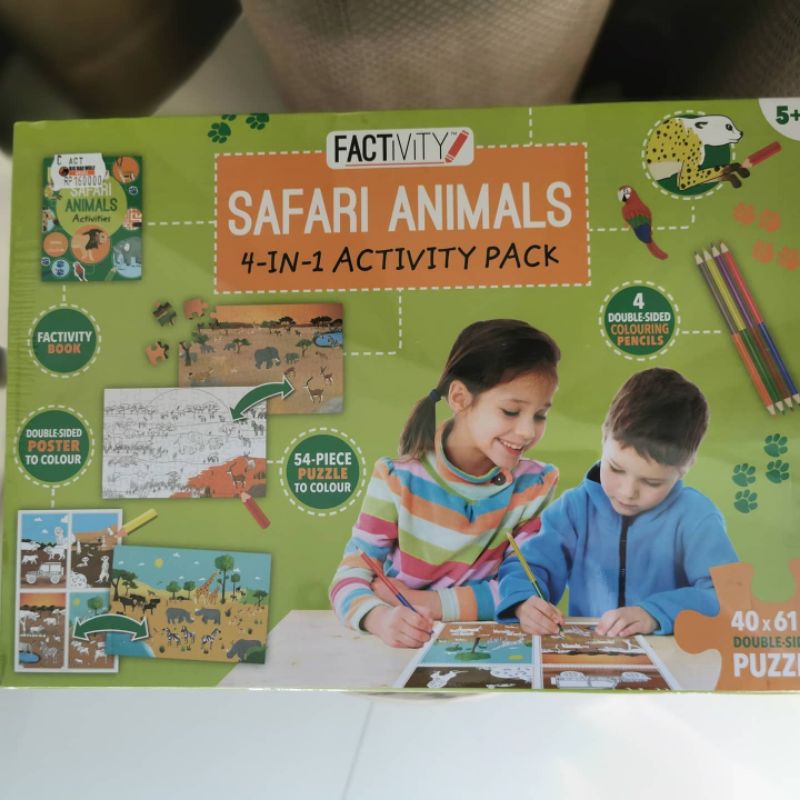 Jual Safari Animal Activity Pack | Shopee Indonesia