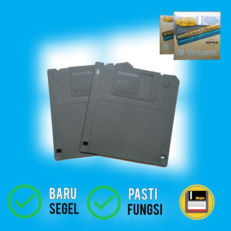 Jual Disket Verbatim Gray 2HD | Shopee Indonesia