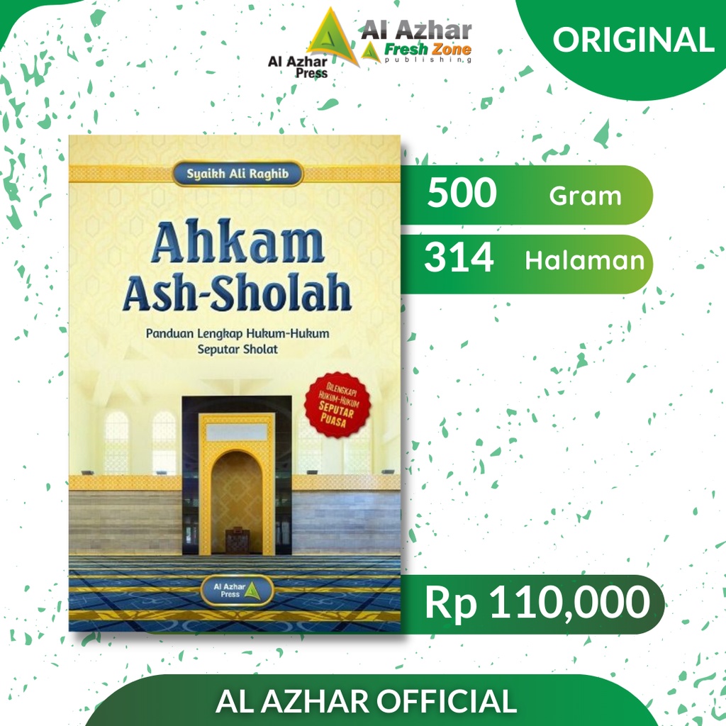 Jual BUKU AHKAM ASH SHOLAH AL AZHAR PRESS | Shopee Indonesia