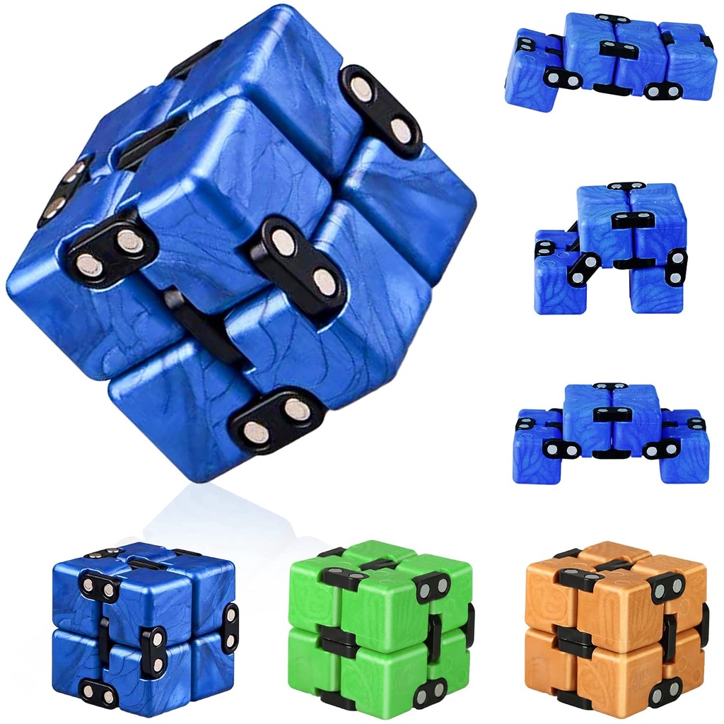 Jual Cube Puzzle Infinity Qiyi Infinity Cube Blue ORIGINAL | Shopee ...