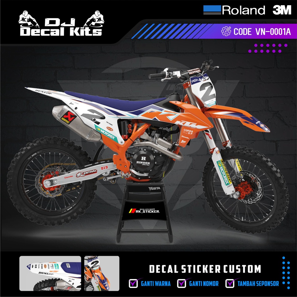 Jual DECAL KTM 250 2020/2021 FREE CUSTOME DESIGN | Shopee Indonesia