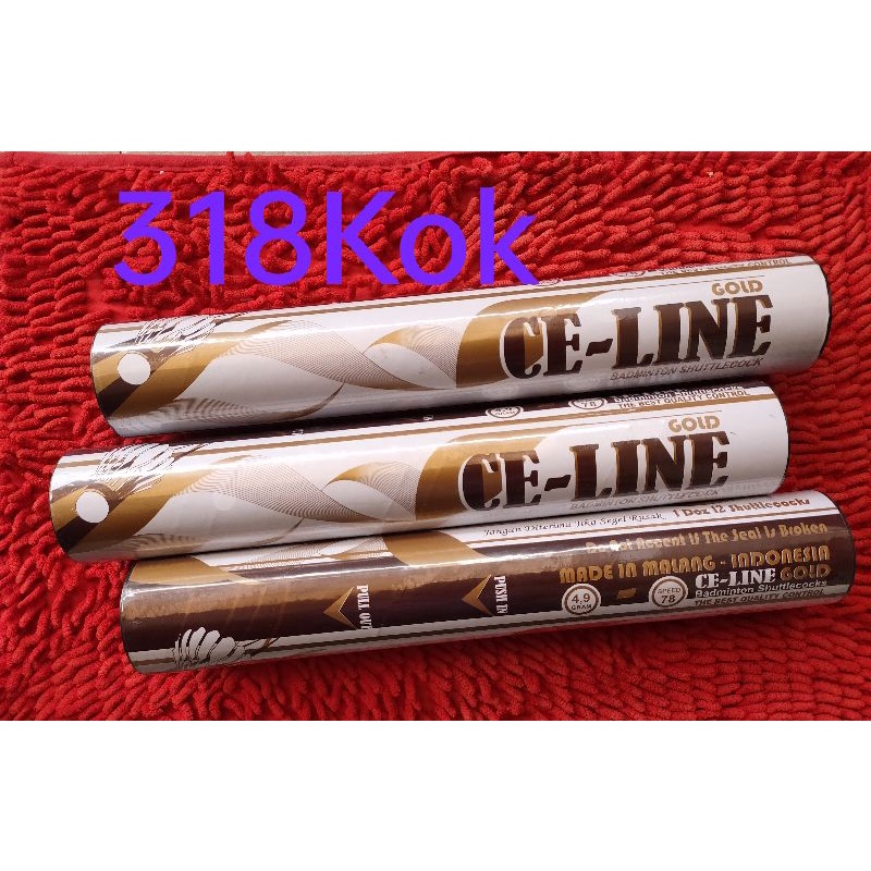Jual Shuttlecock Ce-Line Gold Kok Badminton Bulutangkis | Shopee Indonesia