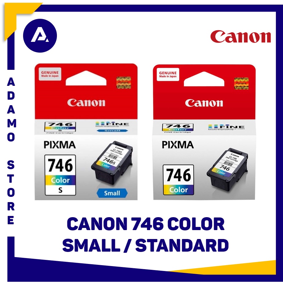 Jual Tinta Canon 746 Color Original Cartridge Small / Standard CL-746 ...