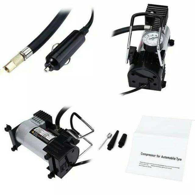 Jual kompressor mini pompa ban portable | Shopee Indonesia